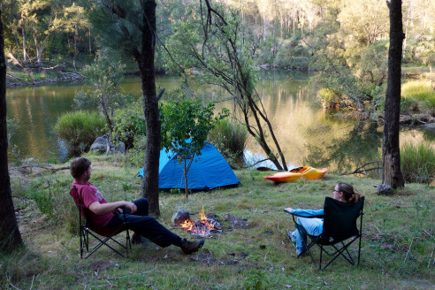 Remote Camping - Clarence River Wilderness Lodge